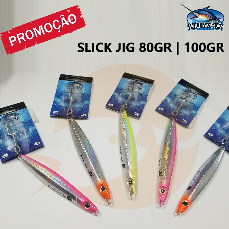 Williamson Slick Jig 80gr - Pesca Barrento