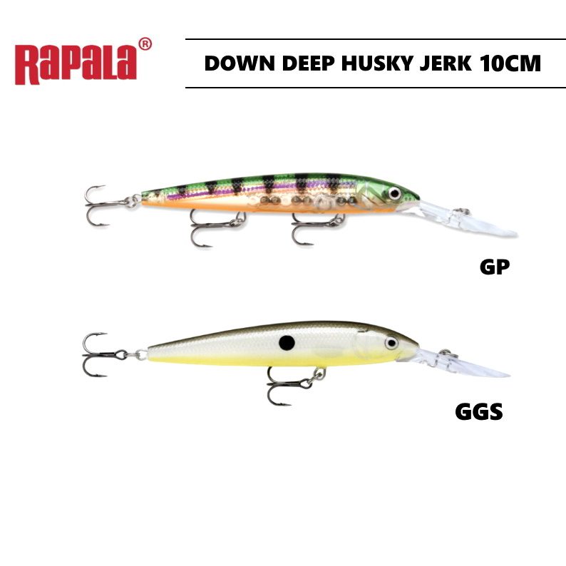 Rapala Down Deep Husky Jerk 10cm - Pesca Barrento