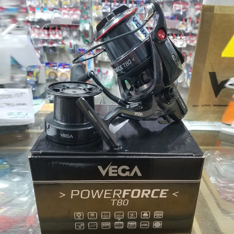 Carreto Vega Power Force T80 - Pesca Barrento