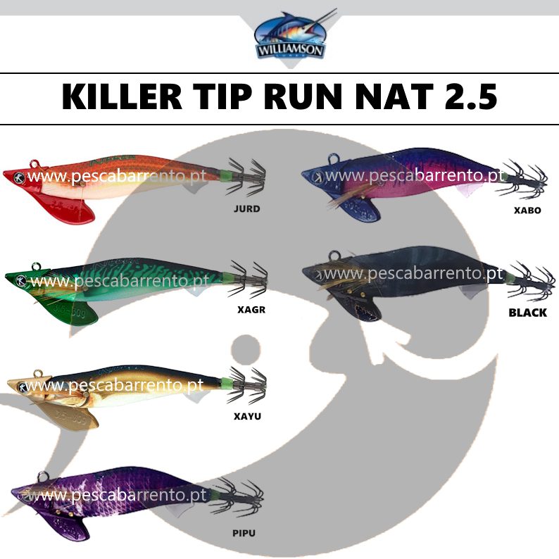 Toneira Williamson Killer Tip Run 2.5 - Pesca Barrento
